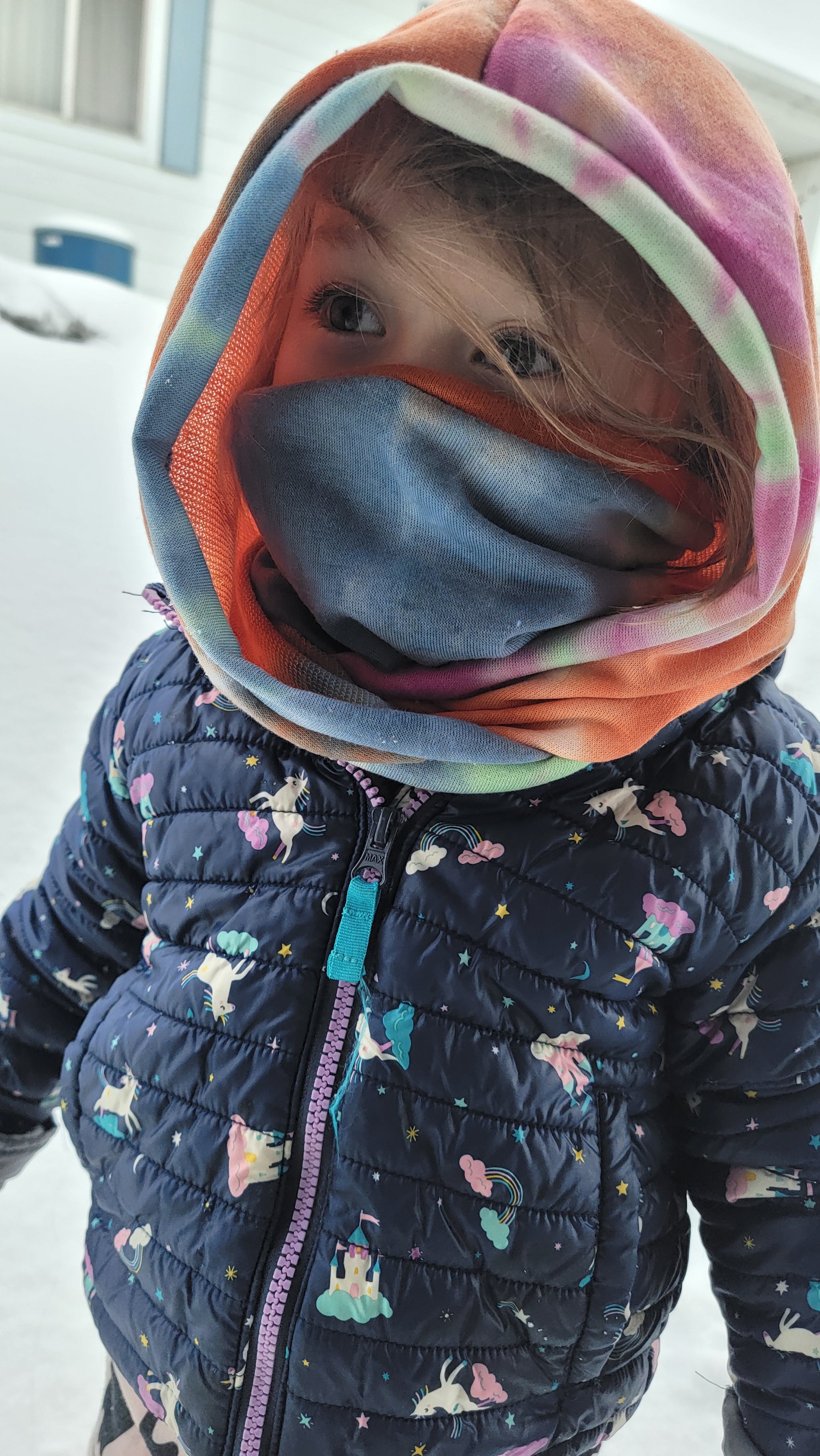 Scowl Cowl Sewing PDF pattern Hood and face covering by RockerByeDesta ...