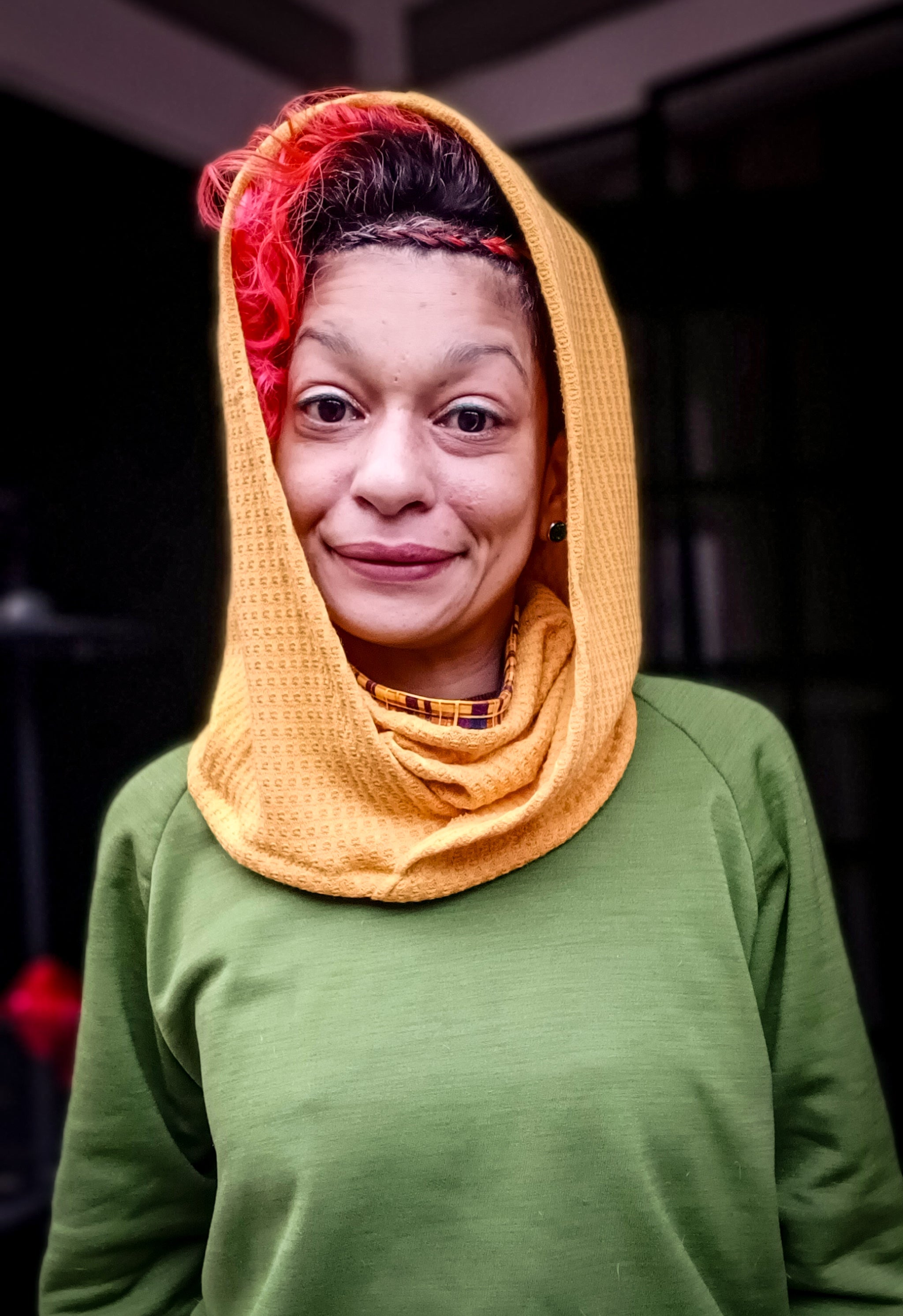 Scowl Cowl Sewing PDF pattern Hood and face covering by RockerByeDesta ...