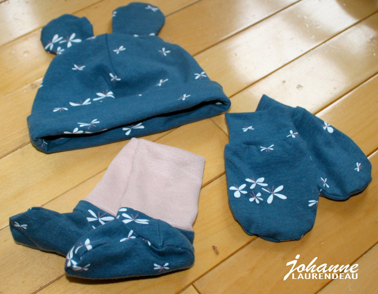 Baby Basics "Bringing Home Baby" Series PDF (Hat, Mittens, Booties ...