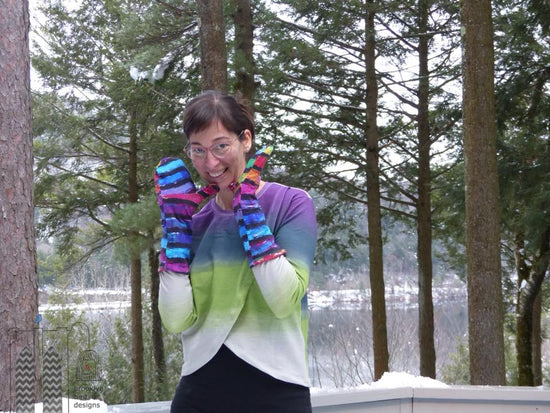 Merry Mittens Sewing Pattern PDF (Sweater Mittens or Fleece Mittens ...
