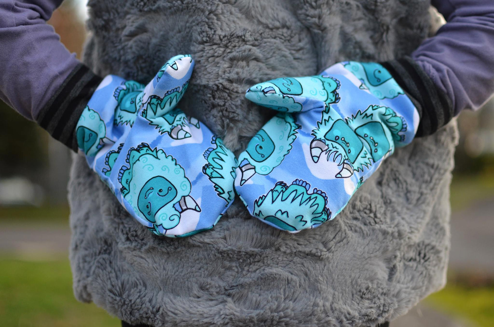 Merry Mittens Sewing Pattern PDF (Sweater Mittens or Fleece Mittens ...