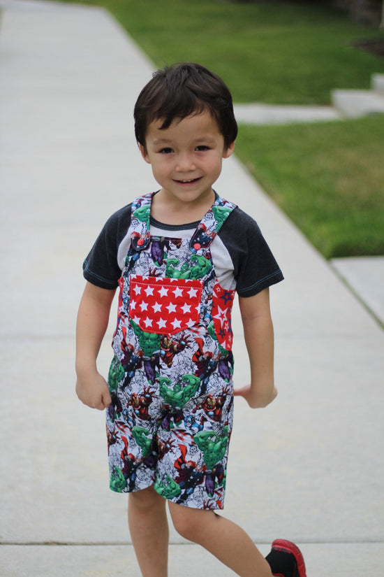 Andy Overalls -Sewing PDF Pattern- **Projector/A0 Friendly ...