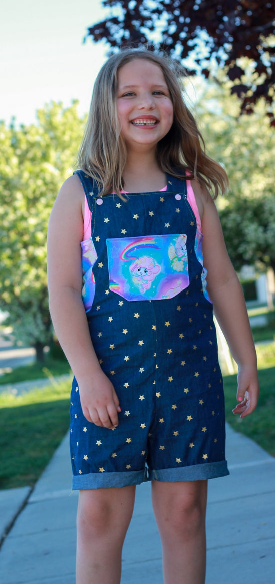 Andy Overalls -Sewing PDF Pattern- **Projector/A0 Friendly ...